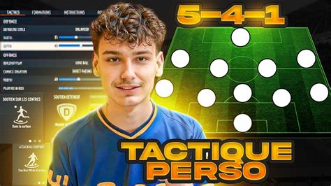 LA MEILLEUR TACTIQUE PERSO FORMATIONS EN 5 4 1 FIFA 23 Ultimate
