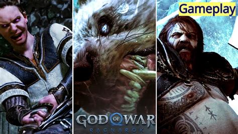 God Of War Ragnarok All Boss Fights Youtube