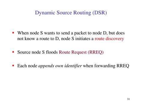 ppt manets and dynamic source routing protocol powerpoint presentation id 487244