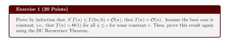 solved exercise 1 20 points prove by induction that if