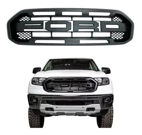 Parrilla Tipo Raptor Ford Ranger 2016 2020 Off Road Negra