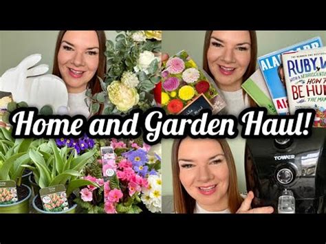 B M Garden Haul TK Maxx Poundland Home Bargains Charity Shop