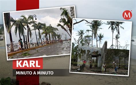 Karl Tormenta Tropical En Vivo Su Paso Por Veracruz Y Otros Estados