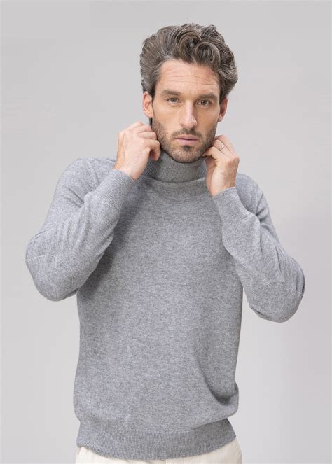 Pull Cachemire Homme Col Roul
