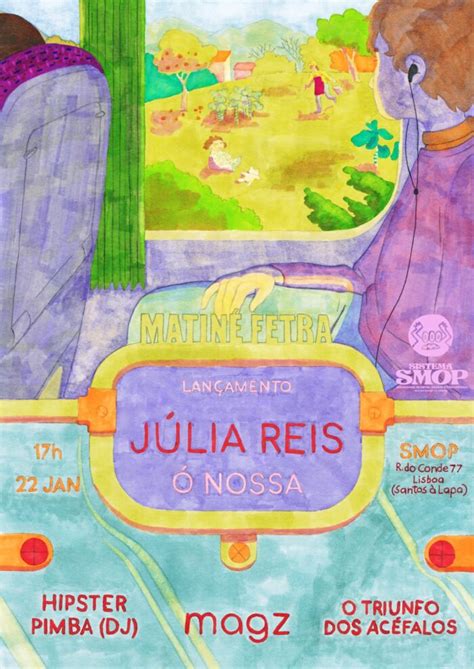 Júlia Reis apresenta novo disco em Lisboa TM