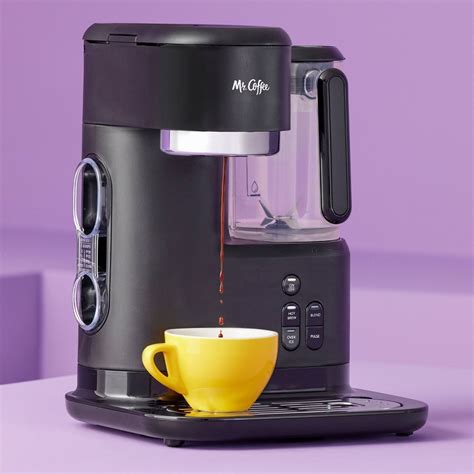 Mr Coffee Frappe Single Serve Iced And Hot Coffee Maker Blender With