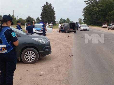 Se produjo un múltiple choque en la ruta 135 en Colón Mercurio Noticias