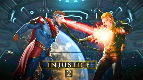 Injustice Superman Vs Green Arrow Youtube