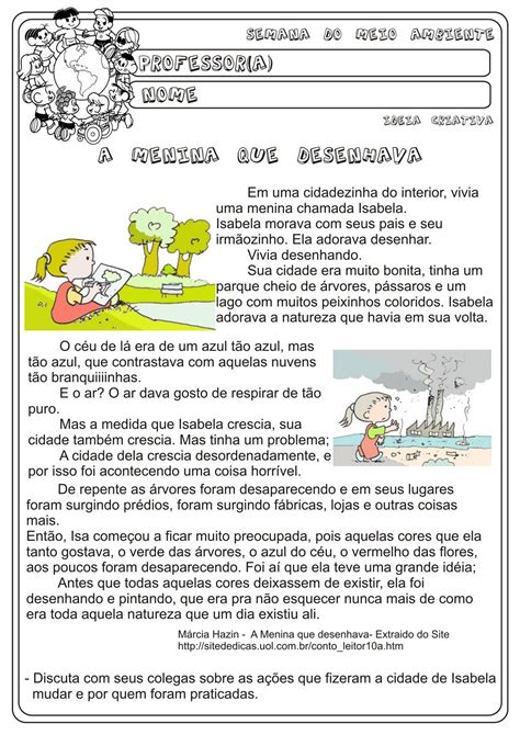 Lipitipi Atividades E Projetos Fundamental I Atividade Texto E