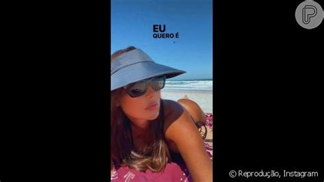 Fotos Deborah Secco Na Praia Exibe Barriga Sarada E Bumbum Em