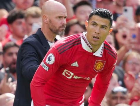 Érik Ten Hag très furieux balance tout contre Cristiano Ronaldo
