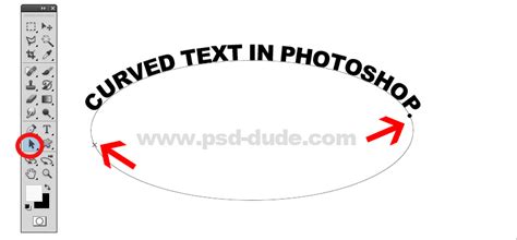 How To Curve Text In Photoshop