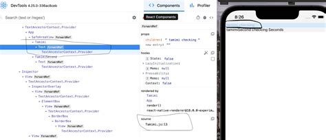 How To Inspect React Native Element With Component Name Stack Overflow