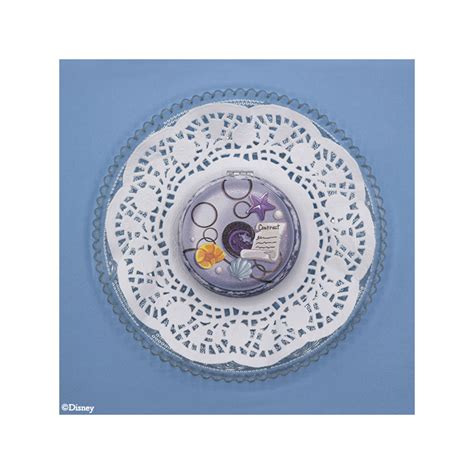 Macaron Pocket Mirror And Card Set Azul Ashengrotto Disney Twisted