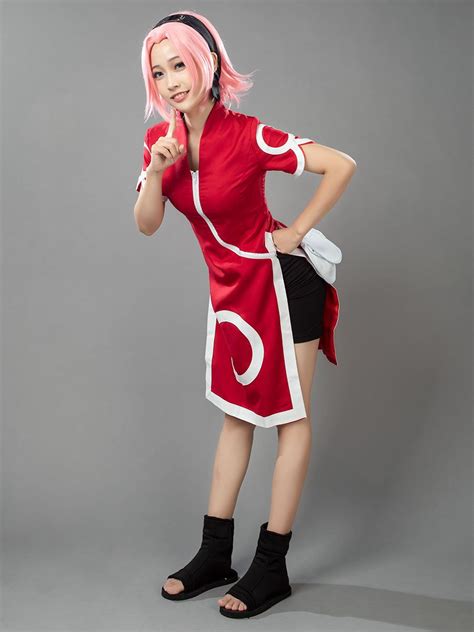 Naruto Sakura Haruno The Young Version Cosplay Costumes Cp00053 Cosplay Shop