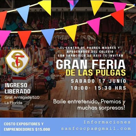 Feria de las Pulgas junio 2023 Colegio San Francisco de Asís de La