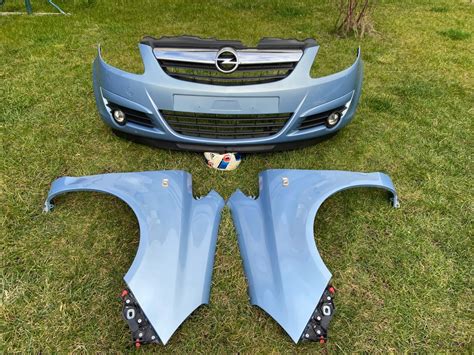 OPEL CORSA D 06 14 BŁOTNIK LEWY Z21C ŁADNY 13462881171 oficjalne