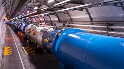 world s largest particle collider back in action npr