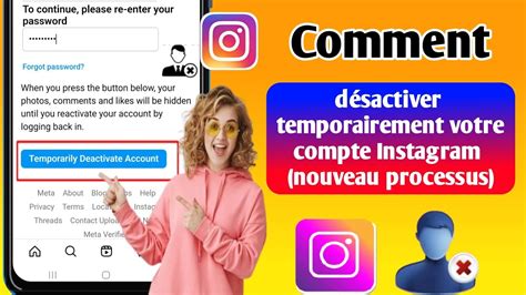 Comment D Sactiver Temporairement Un Compte Instagram Dans Nouveau