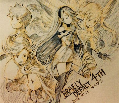 Edea Lee Agnes Oblige Airy Ringabel And Tiz Arrior Bravely Default