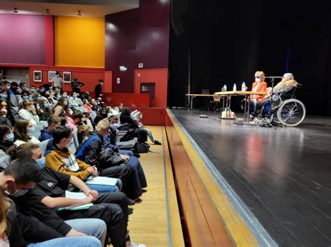 Photos Sarreguemines 450 élèves attentifs au témoignage de Ginette