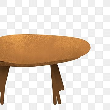 Round Daining Table Top View Modern Room Coffee Table Top View