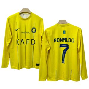 Al Nassr 2023 24 C Ronaldo Full Sleeve Jersey Cyberried Store