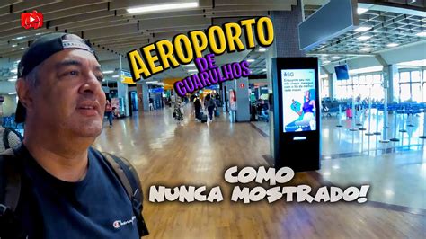 O GIGANTE Aeroporto de GUARULHOS Embarque e conheça comigo Célio