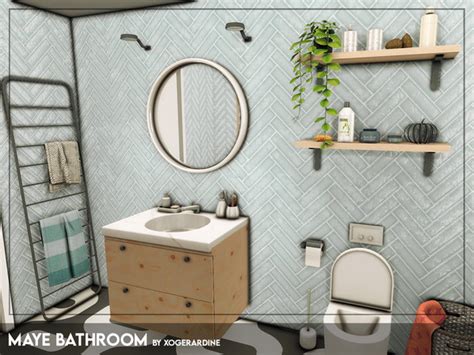 The Sims Resource Maye Bathroom TSR Only CC
