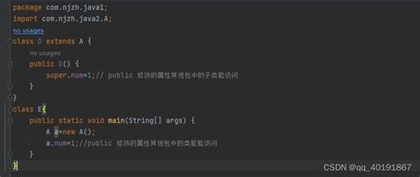 java中访问修饰符的作用范围 java的访问修饰符的作用范围 csdn博客