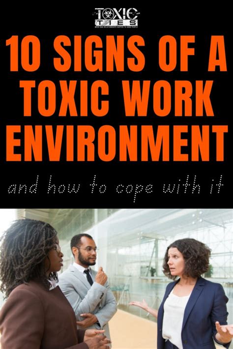 10 Signs Of A Toxic Work Environment And How To Cope With It