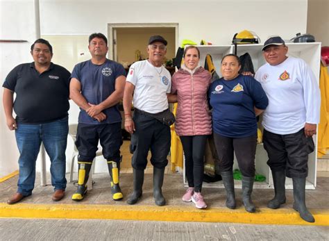 PROTECCIÓN CIVIL DE ISLA MUJERES CONTINÚA CON LAS ACCIONES PREVENTIVAS