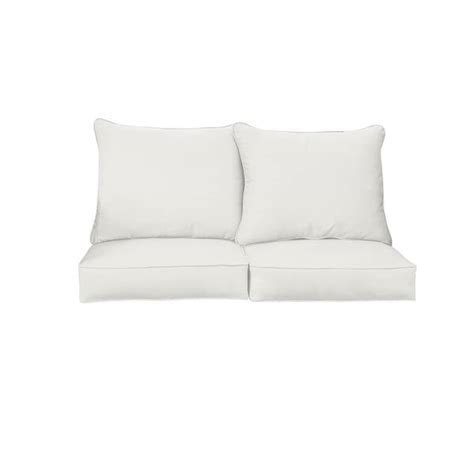 SORRA HOME 25 In X 25 In Sunbrella Deep Seating Indoor Outdoor