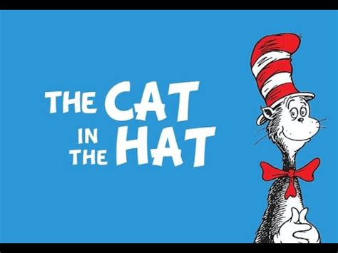 THE CAT IN THE HAT By Dr Seuss Read Aloud YouTube