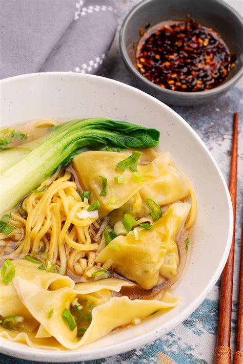 Wonton Soup Khin S Kitchen Oriental Starter Recipe