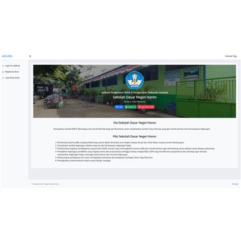 jual source code aplikasi pengolah surat dan arsip dokumen sekolah berbasis web codeigniter 4