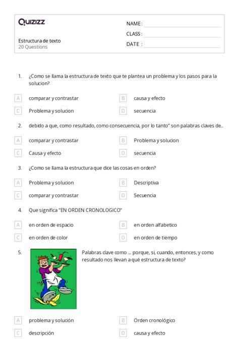 Orden Alfabetico Hojas De Trabajo En Quizizz Gratis E Imprimible