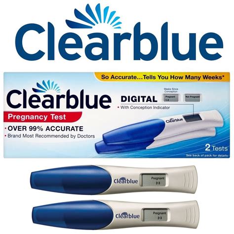 Clearblue Digital Pregnancy Test With Weeks Indicator Pack