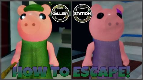 HOW TO ESCAPE BOOK 1 CHAPTERS 2 AND 3 IN PIGGY BUT ITS 100 PLAYERS