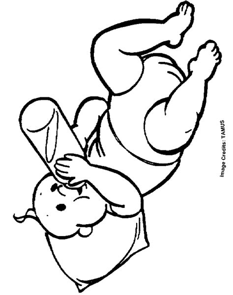 Baby Bottle Coloring Book Coloring Pages