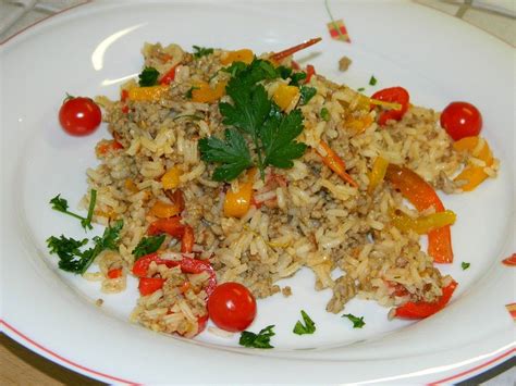 Hackfleisch Paprika Reis Rezepte Suchen
