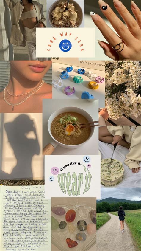 Beige Mood Board Aesthetic Desktop Wallpaper Aesthetic Desktop