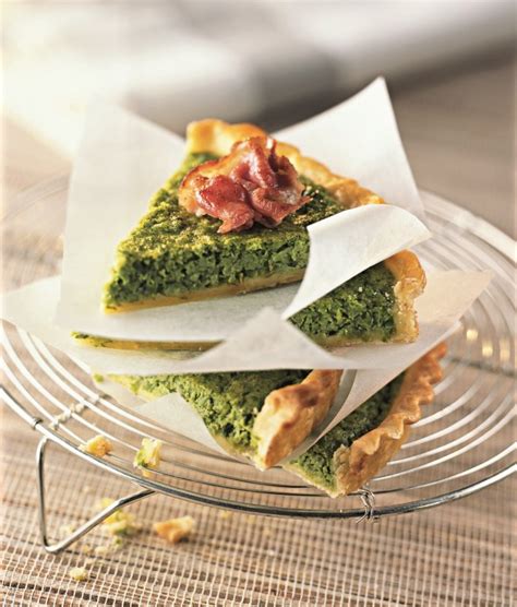 Recette quiche aux petits pois à la laitue Marie Claire