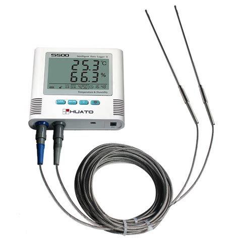 Dual Pt External Sensor Oven Temperature Data Logger With Analyzed