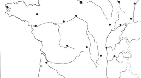 Carte De France Vierge Imprimer Format A Altoservices
