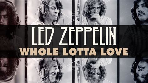 Led Zeppelin Whole Lotta Love Official Audio Youtube