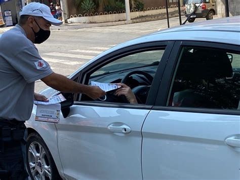 Blitz Educativa Orienta Motoristas Em Lafaiete Fato Real