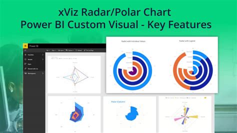 Xviz Radar Polar Chart Power Bi Custom Visual Key Features