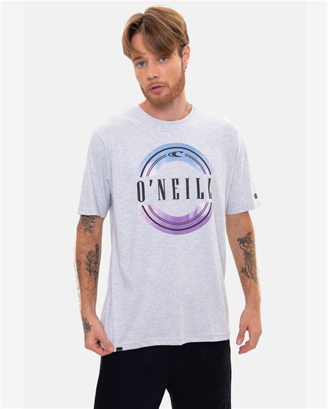 Riachuelo Camiseta Oneill Brackets Cinza Mescla