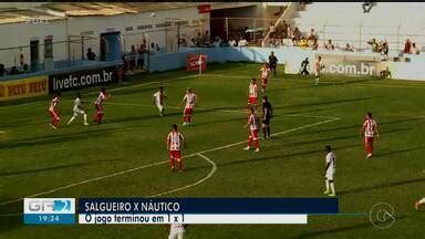 GRTV 2ª Edição Salgueiro empata o Náutico pela Copa do Nordeste